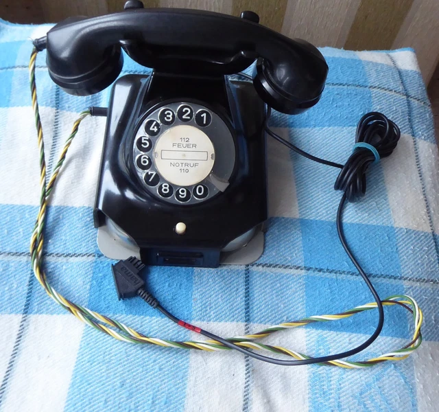 ALTES TELEFON W48-SCHNITTMODELL.TOP-ZUSTAND-FUNKTION-TAE-STECKER- EUR ...