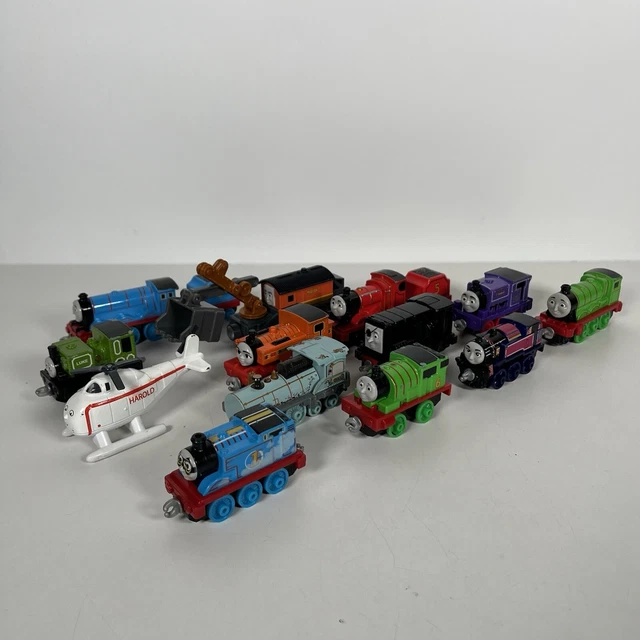 THOMAS THE TANK Engine 13x Diecast Trains 2018 Gullane Bundle GC £34.99 ...