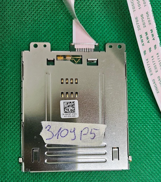 GENUINE DELL LATITUDE 5580 E5580 Laptop Card Reader SC Slot 09K3KY £7. ...