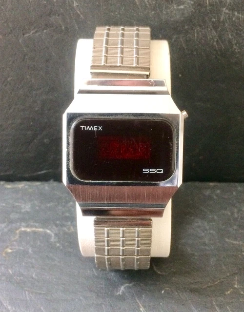 TIMEX SSQ LED Vintage mens Wrist Watch 1970s £16.00 - PicClick UK