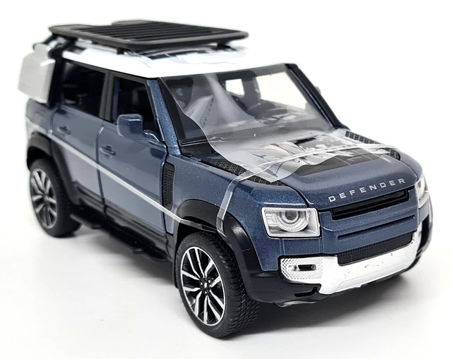QY TOYS 1/32 - Land Rover Defender 110 Blue Diecast Scale Model Car EUR ...