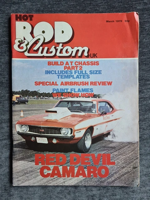 HOT ROD & Custom Magazine March 1979 £3.00 - PicClick UK