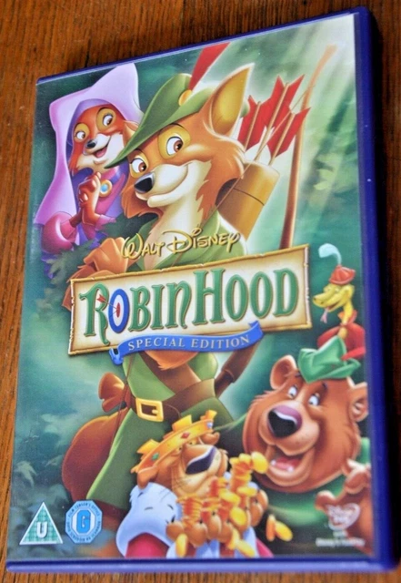DISNEY CLASSICS ROBIN HOOD Special original DVD Region 2 cartoon ...