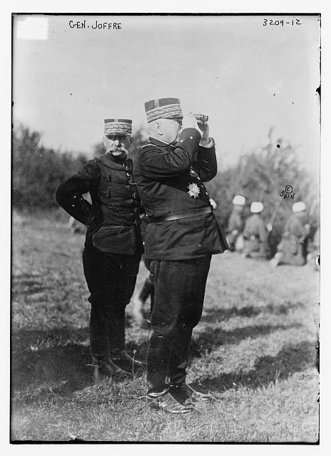 FRENCH GENERAL JOSEPH Jacques Cesaire Joffre 1852 1931 Served Duri Old ...