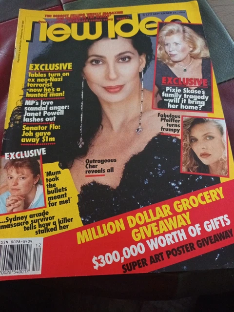CHER , SOPHIA Loren, Michelle Pfeiffer , $30.00 - PicClick AU
