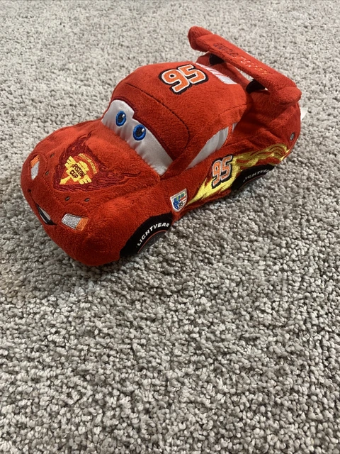 DISNEY STORE EXCLUSIVE Pixar Cars 2 Lightning McQueen 8" Plush Toy £24.61 - PicClick UK