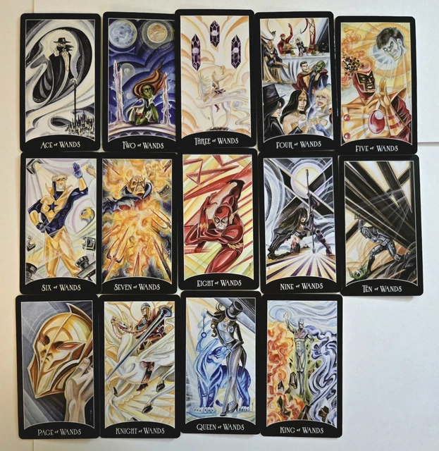 JUSTICE LEAGUE TAROT (DC Collectibles 2015) Like New, 50pk UltraPro ...