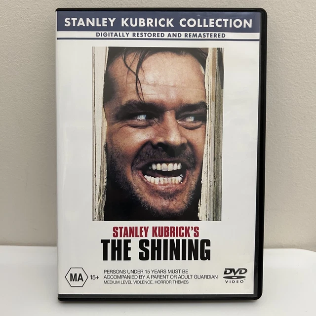 THE SHINING (DVD, 1980) Stanley Kubrick Collection R4 VGC Horror Thriller Movie $10.99 - PicClick AU