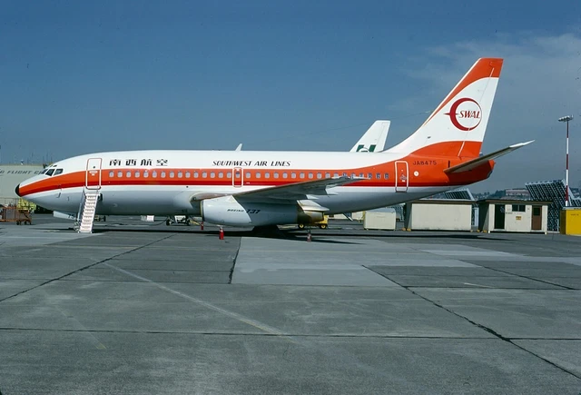 SOUTHWEST AIRLINES, BOEING 737, JA8475, in 1982, aircraft slide EUR 12 ...