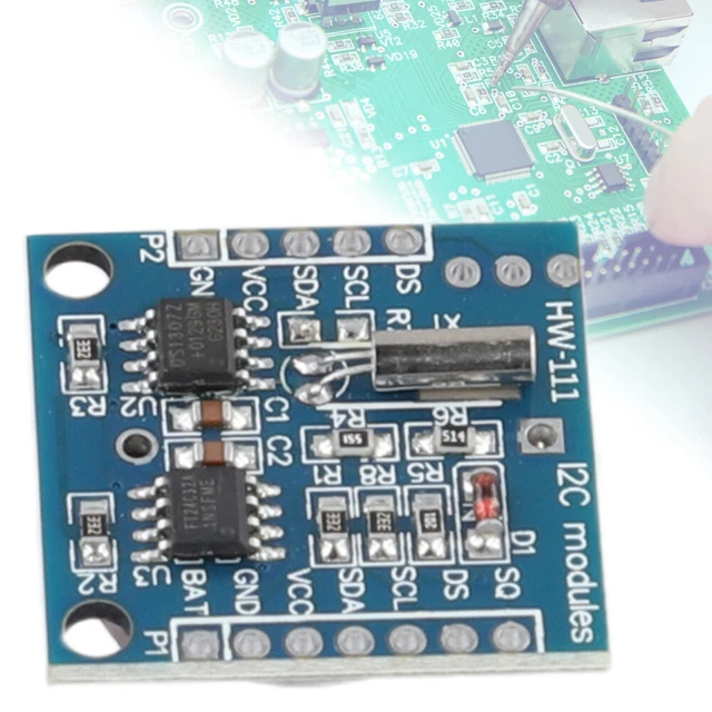 Ds1307 At24c32 Tiny Rtc Module I2c Real Time Clock Memory Board With Battery F Eur 359 