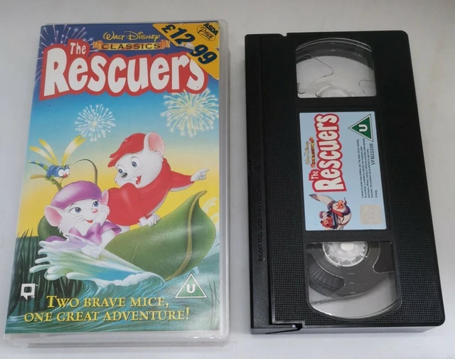 THE RESCUERS (VHS VIDEO TAPE CASSETTE) A Walt Disney Classic | PAL UK £ ...
