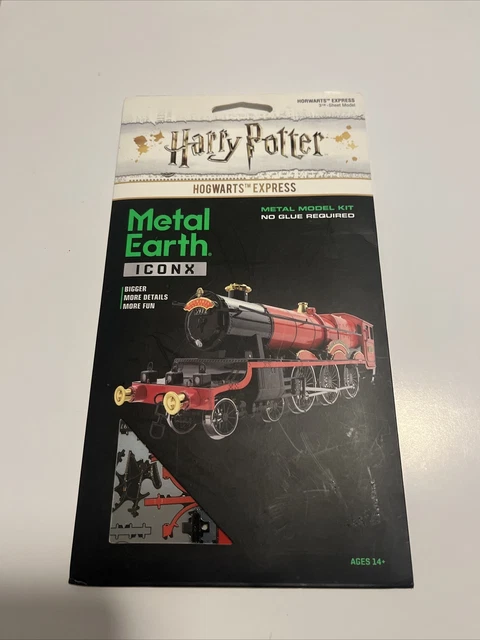 FASCINATIONS METAL EARTH ICONX Harry Potter HOGWARTS EXPRESS Train 3D ...