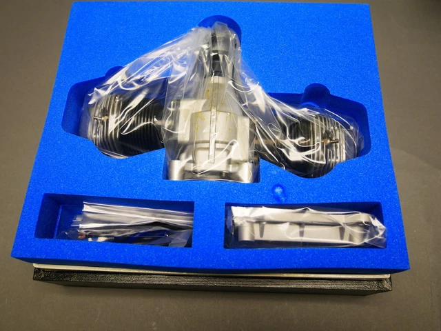 OS GEMINI FT-120 Flat-Twin Four Stroke R/C Nitro Airplane Engine NIB £ ...