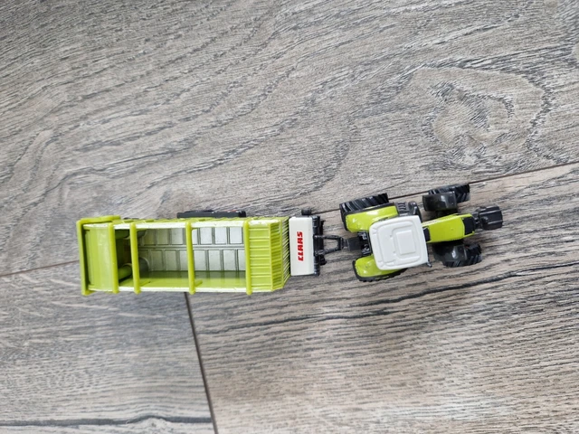 SIKU FARMER 1846 Claas Traktor mit Ladewagen Maßstab 1:87 EUR 10,00 ...