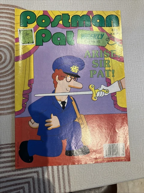 VINTAGE POSTMAN PAT Weekly Issues No 71 , 65 and 66 London Edition ...