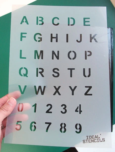 Custom Stencil 2 Inch Alphabet Letter Stencils For Painting - 70 Pack ...