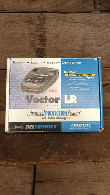 BELTRONICS VECTOR LR Radar Detector Vintage Snooper EUR 28,61 - PicClick DE