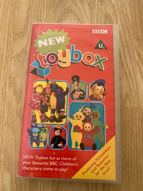 BBC TOYBOX 4 + New Toybox VHS Video Cassettes 1998, 2001 £19.99 ...