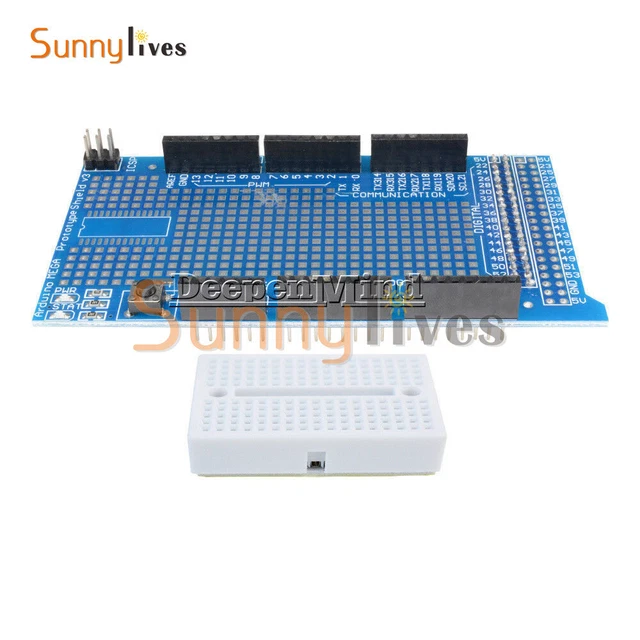 PROTOTYPE SHIELD PROTOSHIELD V3 Expansion Mini Breadboard For Arduino ... PROTOTYPE SHIELD PROTOSHIELD V3 Expansion Mini Breadboard For Arduino ...