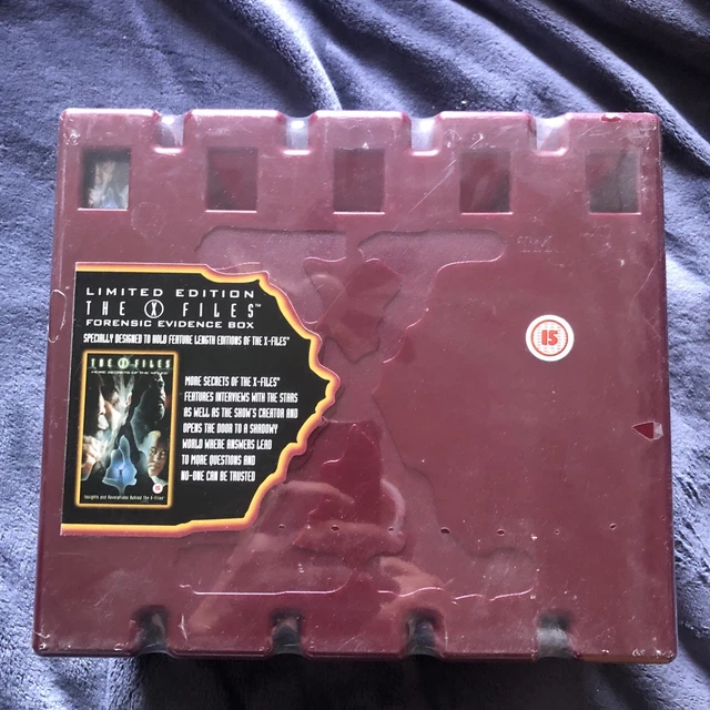 X FILES VHS Box Set Forensic Video File 1 VHS Bundle With Box new ...