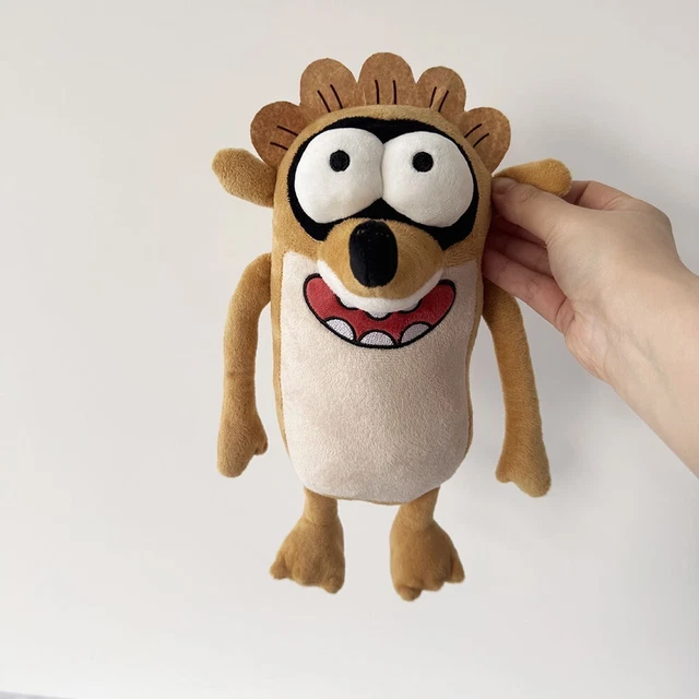 25CM REGULAR SHOW Rigby Plush Doll Cartoon Stuffed Animal Plush Toys £ ...