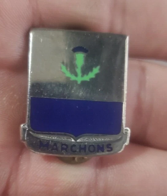 US ARMY MILITARY DI Distinctive Insignia Pin 338th Infantry Regiment ...