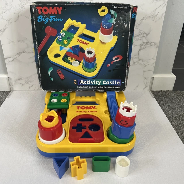 TOMY BIG FUN Activity Castle Playset Vintage Boxed X1 Part Missing £24. ...