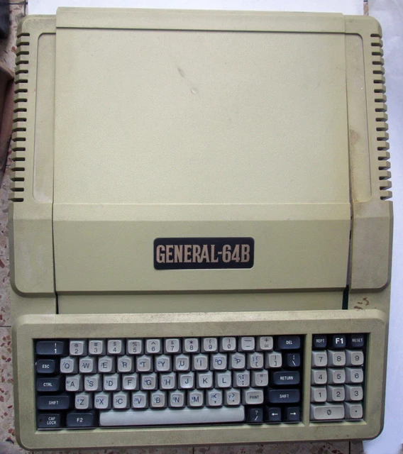 FOR REPAIR VINTAGE GENERAL 64B Apple II Clone Computer COPAM Base-64 ...
