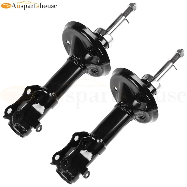 2X FRONT STRUT Shocks Absorbers For VW Jetta Golf Cabrio Corrado 1990 ...