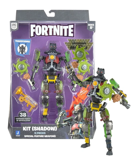 FORTNITE LEGENDARY SERIES Brawlers Kit (Shadow) 7in. Action Figure New ...