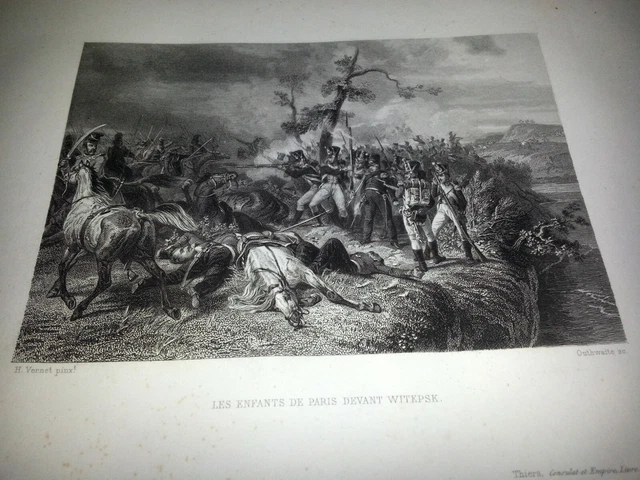 GRAVURE ANCIENNE NAPOLEON 'Les Enfants De Paris Devant Witepsk' EUR 16 ... GRAVURE ANCIENNE NAPOLEON 'Les Enfants De Paris Devant Witepsk' EUR 16 ...