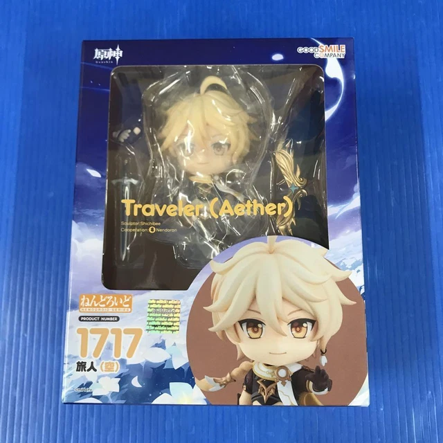 FIGURINE GENSHIN IMPACT Nendoroid Good Smile Company Traveler Aether ...