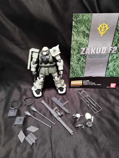 BANDAI MG 1/100 MS-06F Zaku II Gunpla Assembled £32.82 - PicClick UK