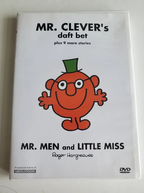MR. CLEVER'S DAFT bet DVD Mr. Men and Little Miss 1995 Marina ...