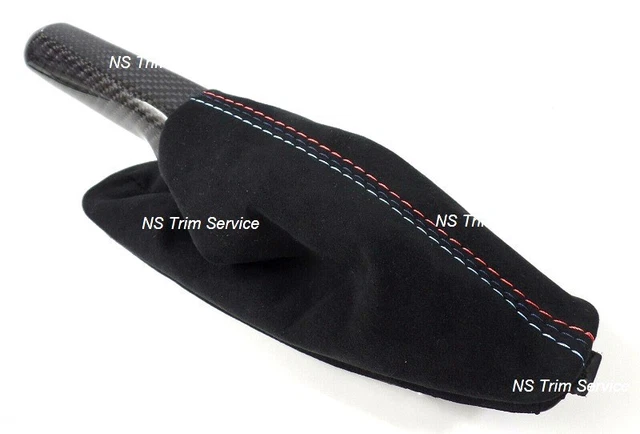 BMW 3 SERIES E46 M3 E46 Alcantara Handbrake Cover Carbon Fiber M ...