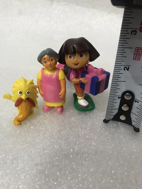 NICKELODEON NICK JR. Dora the Explorer Preowned 4 PCS Action Figures ...