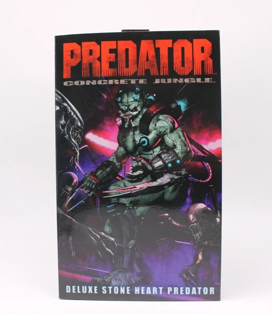 PREDATOR CONCRETE JUNGLE Deluxe Stone Heart Action Figur 25cm NECA B ...