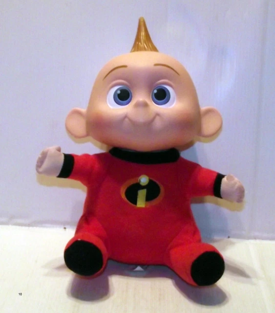 10& TALKING THE Incredibles Baby Jack Soft Toy Plush With Light Up Head ...