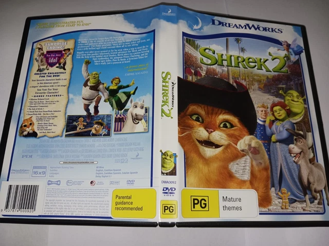 SHREK 2 (DVD, Pg) $4.19 - PicClick AU