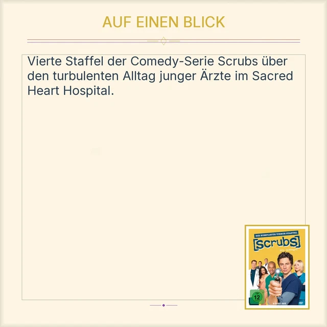 SCRUBS DIE ANFÄNGER Staffel 4 DVD Box Set Zach Braff Serie EUR 5,20 ...