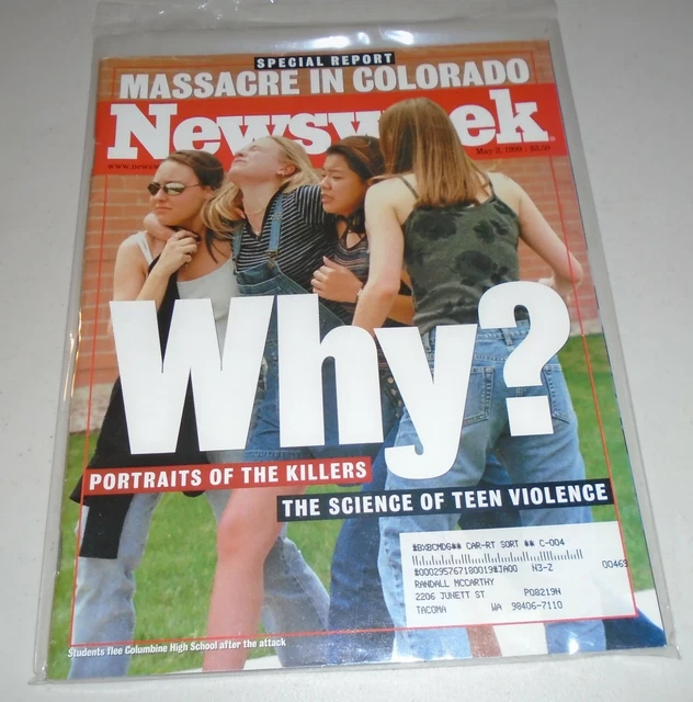 COLUMBINE HIGH SCHOOL Newsweek special Report Magazine May 3 1999 5/3 ...