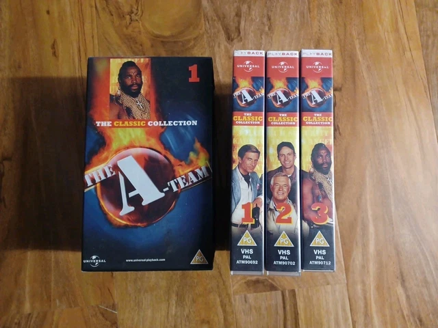THE A-TEAM VHS VIDEO (Box Set ) EXCELLENT CONDITION FREE POSTAGE £9.98 ...