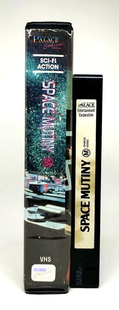 SPACE MUTINY VHS PAL Extremely Rare EX-RENTAL Clamshell TESTED 1988 ...