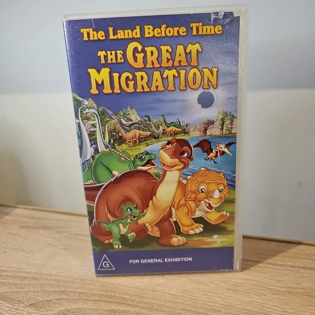 THE LAND BEFORE Time The Great Migration VHS 2004 Universal TESTED $12. ...