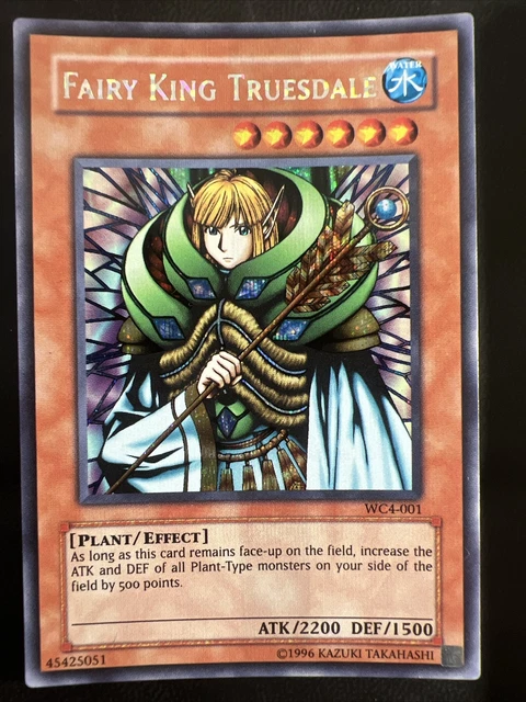 YU-GI-OH ! TCG Fairy King Truesdale World Championship 2004 GBA Promo ...