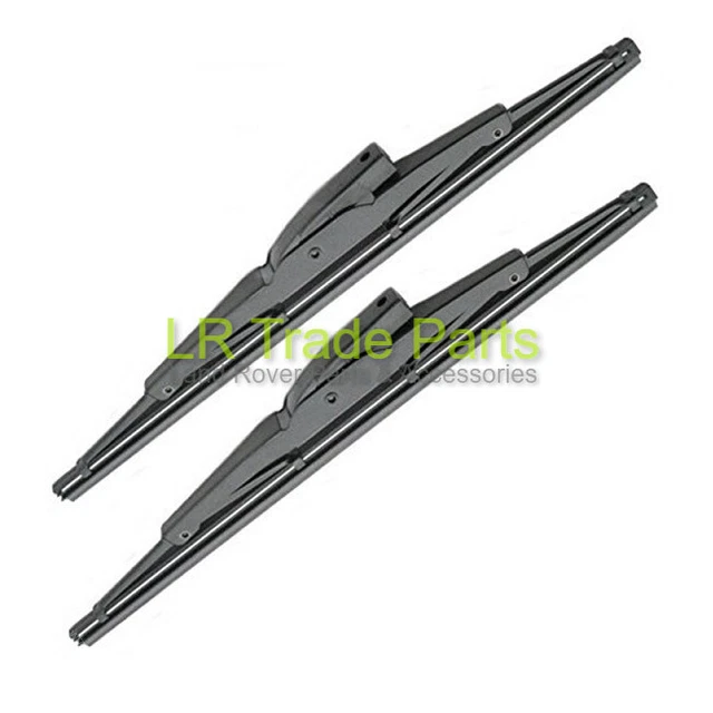 LAND ROVER SERIES 2A & 3 Front 10" Windscreen Wiper Blades Blade Set X2 ...