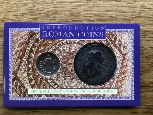 WESTAIR REPRODUCTION ROMAN coin set 3, new £3.50 - PicClick UK