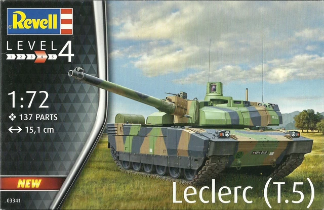 REVELL 1/72 LECLERC (T.5) French Main Battle Tank £22.50 - PicClick UK