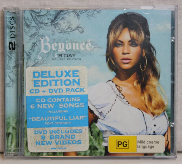 B'DAY [BONUS TRACKS/BONUS Dvd] by Beyoncé (CD + DVD, 2007) FREE POSTAGE ...