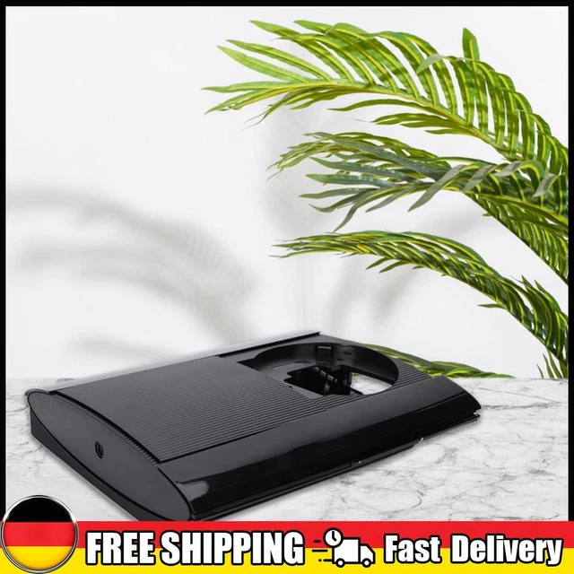 COMPLETE CONSOLE FACEPLATE Cover Black with Screws for PS3 Super Slim ...